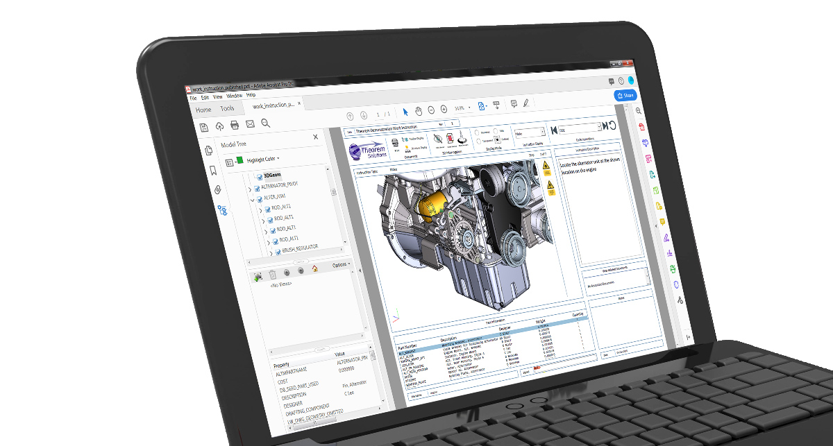 Our Expert Guide to 3D PDF Effortless Data Sharing | Theorem